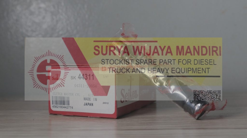 TOYOTA CLUTCH MASTER 04311-20050 - DISTRIBUTOR SPAREPART ALAT BERAT JAKARTA - CV SURYA WIJAYA ...