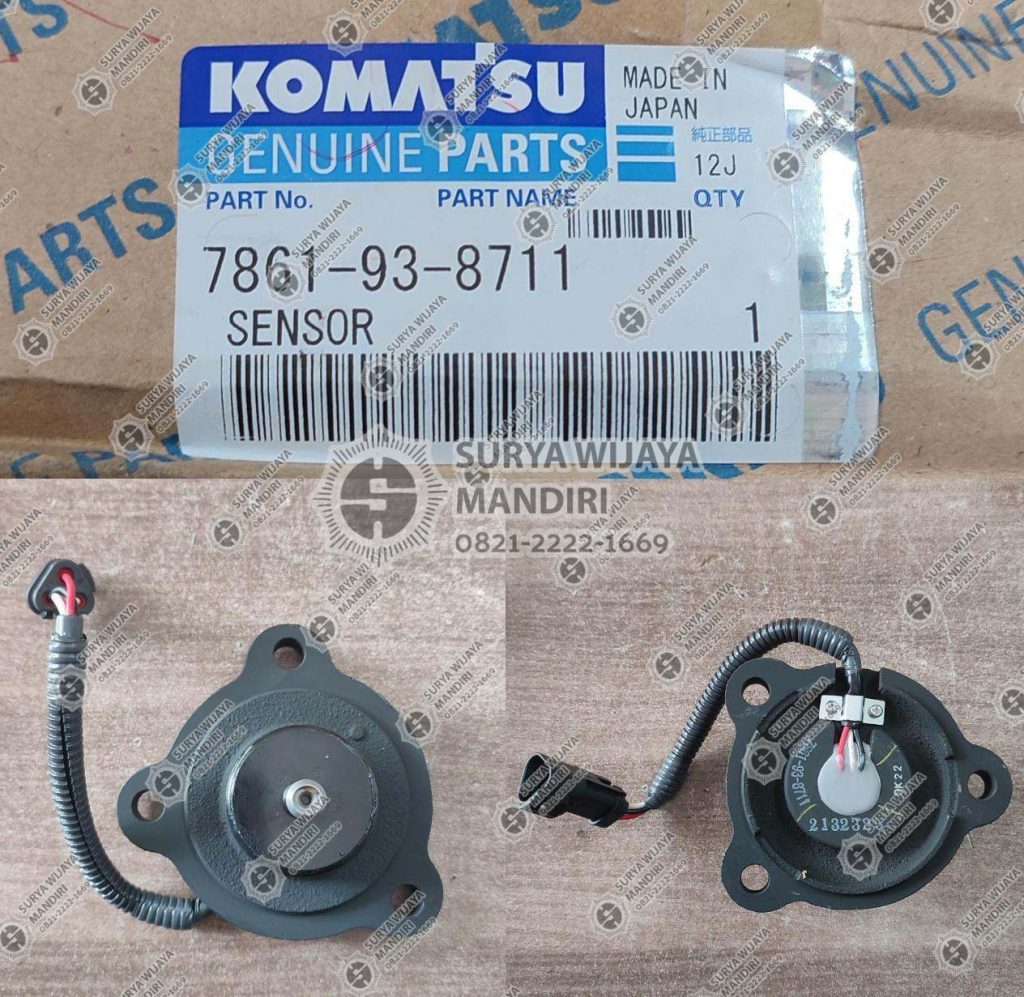 KOMATSU SENSOR 7861-93-8711 - DISTRIBUTOR SPAREPART ALAT BERAT JAKARTA - CV SURYA WIJAYA MANDIRI
