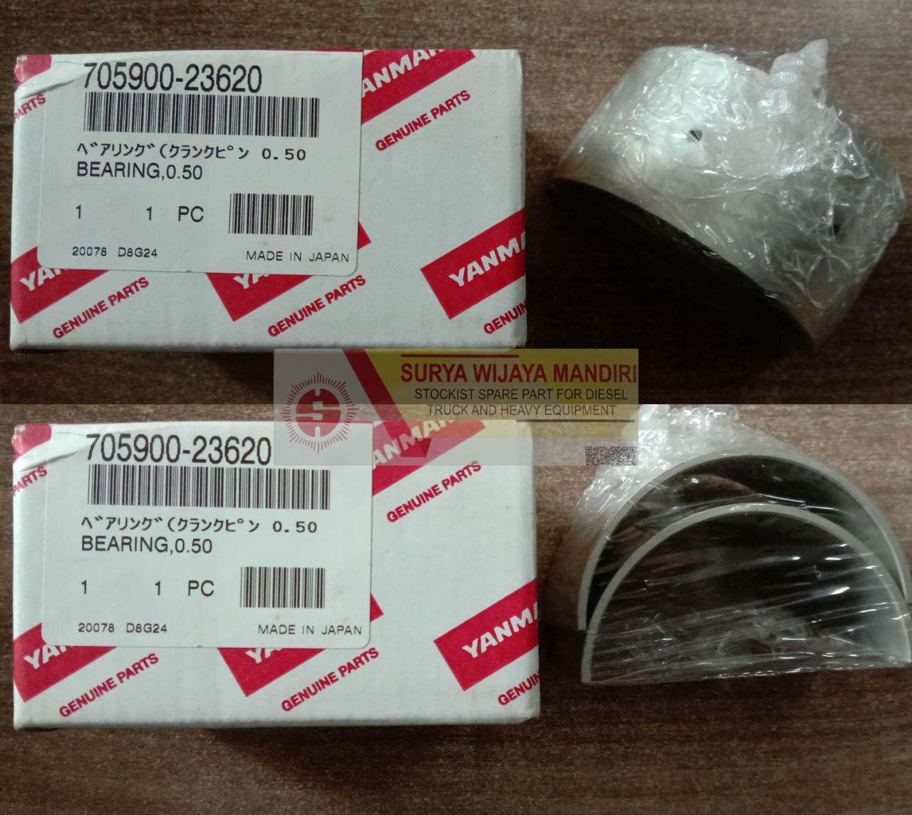 YANMAR BEARING 705900-23620 - DISTRIBUTOR SPAREPART ALAT BERAT JAKARTA ...